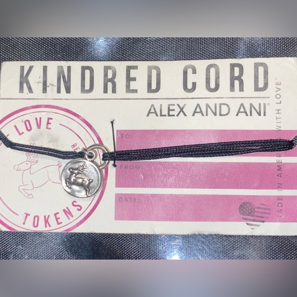 Alex and Ani | Jewelry | Alex And Ani Kindred Cord Love Tokens Reindeer ...